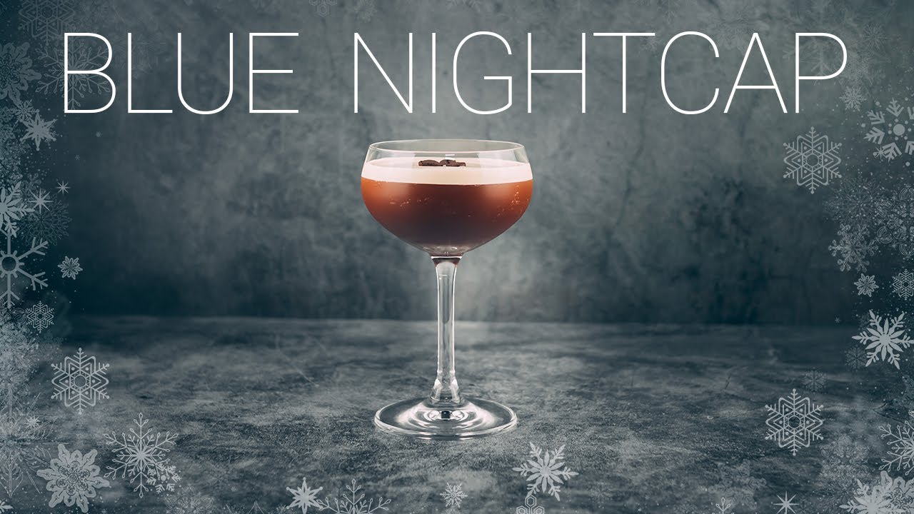 Blue Nightcap Cocktail Recipe. Christmas cocktails recipes DAY 9 - YouTube