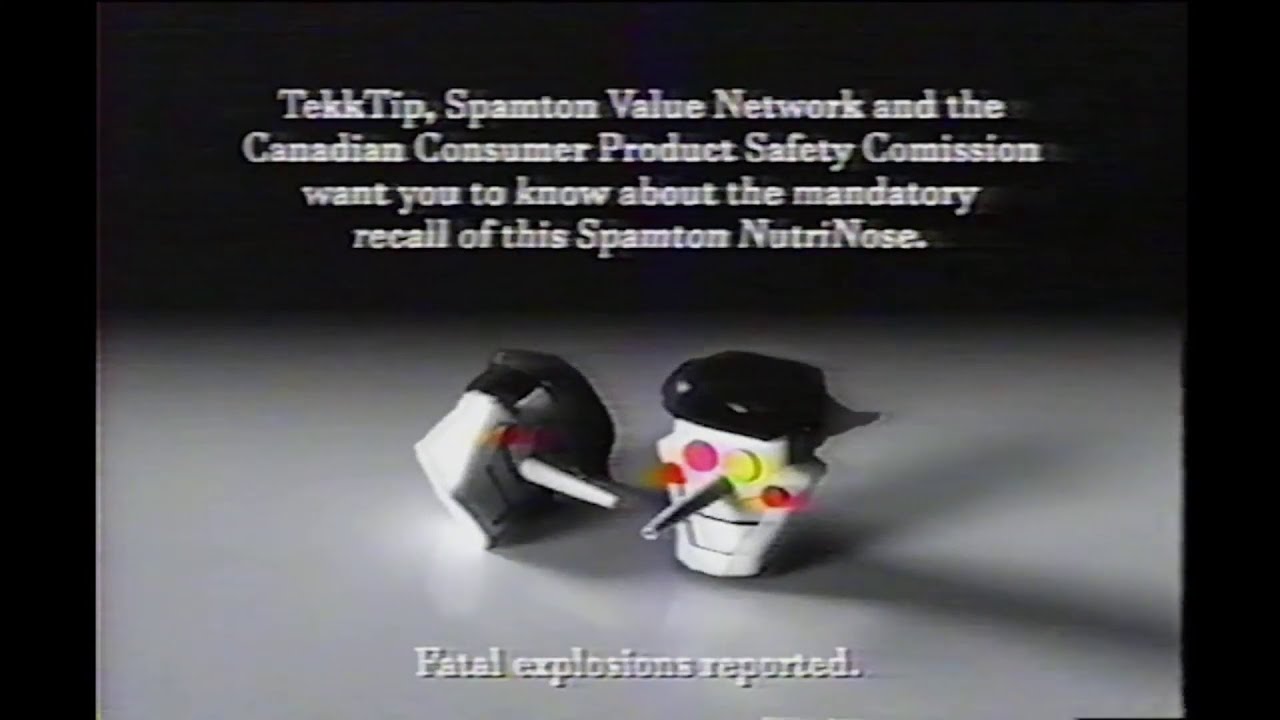 Spamton NutriNose Commercial and Safety Recall - (1997) - YouTube