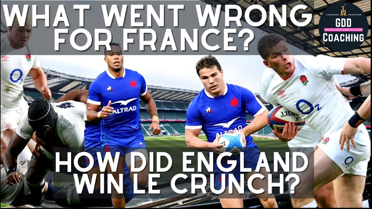 England v France How did England Win Le Crunch? How did Dupont score ...