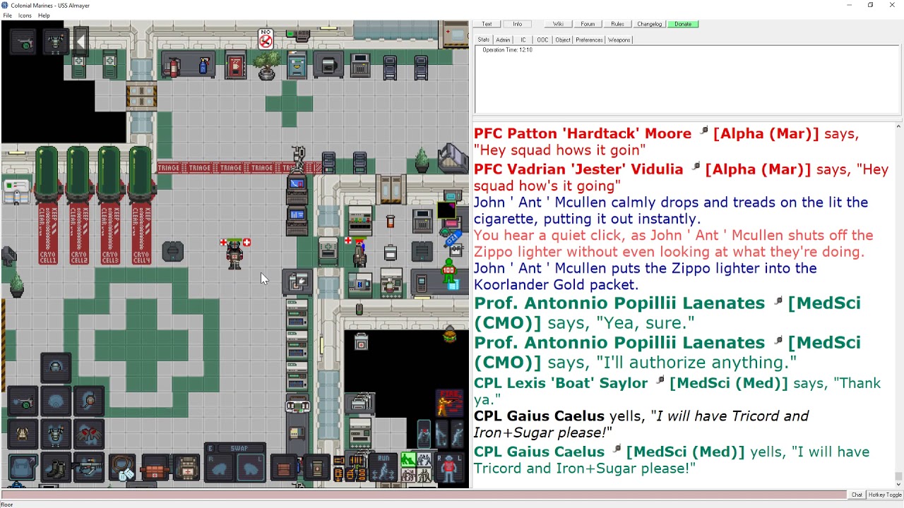 SS13 CM Archival: Flaming medic - YouTube