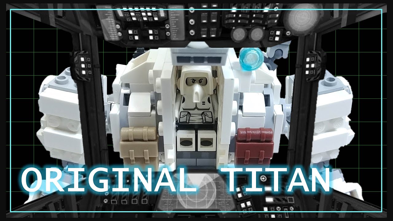 LEGO Mech TITANFALL ATLAS's technology and cockpit - YouTube