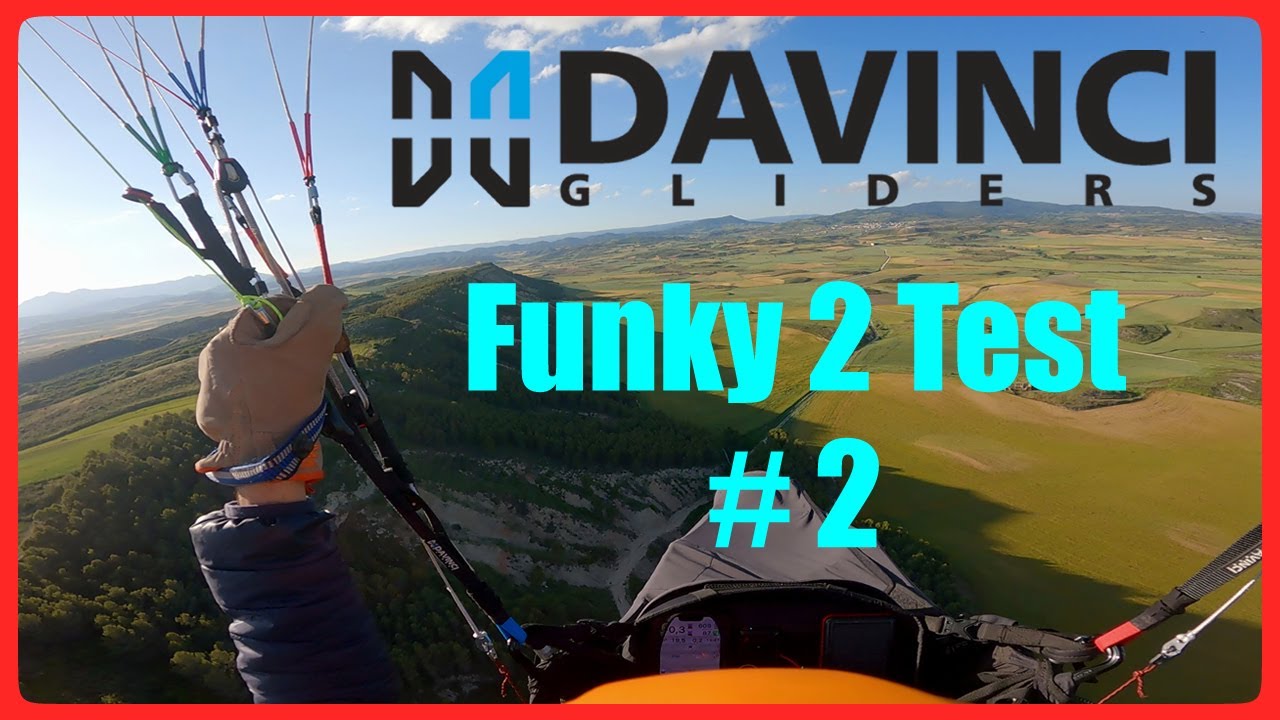 Davinci Gliders Funky 2 Test Part 2. - YouTube