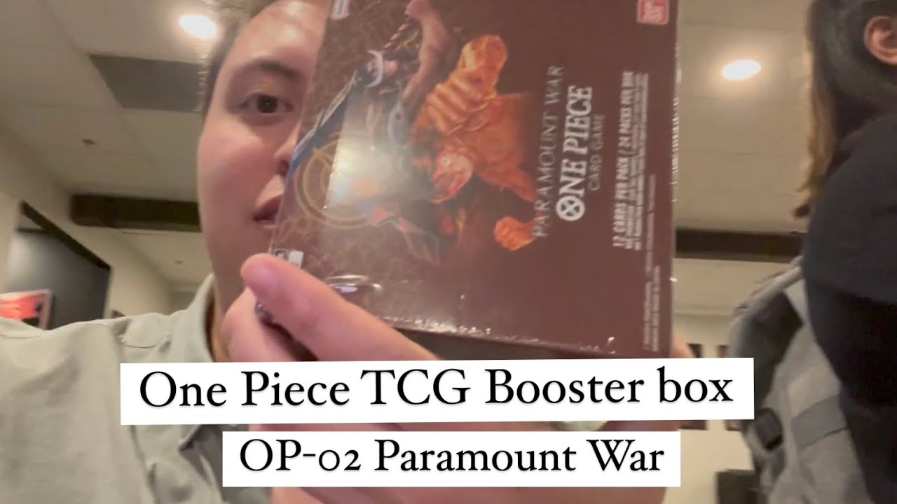 Booster Boxes are still available? 😱 | One Piece TCG OP02- Paramount ...