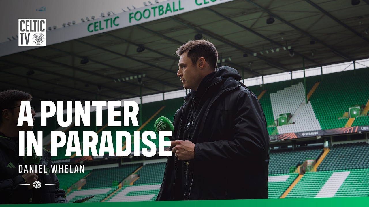 🏈 Green Bay Packers punter Daniel Whelan visits Celtic Park (19/02/26 ...