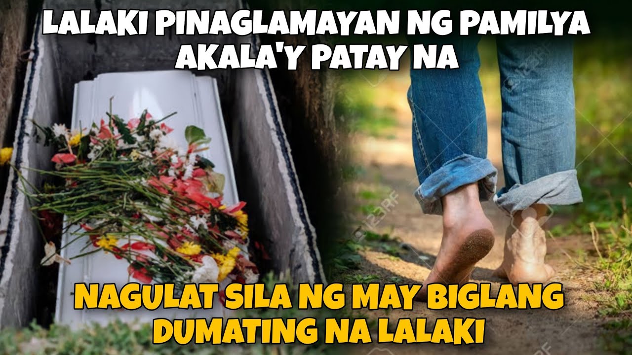 LALAKI PINAGLAMAYAN NG PAMILYA AKALA NILA PATAY NA.GULAT SILA NG ...