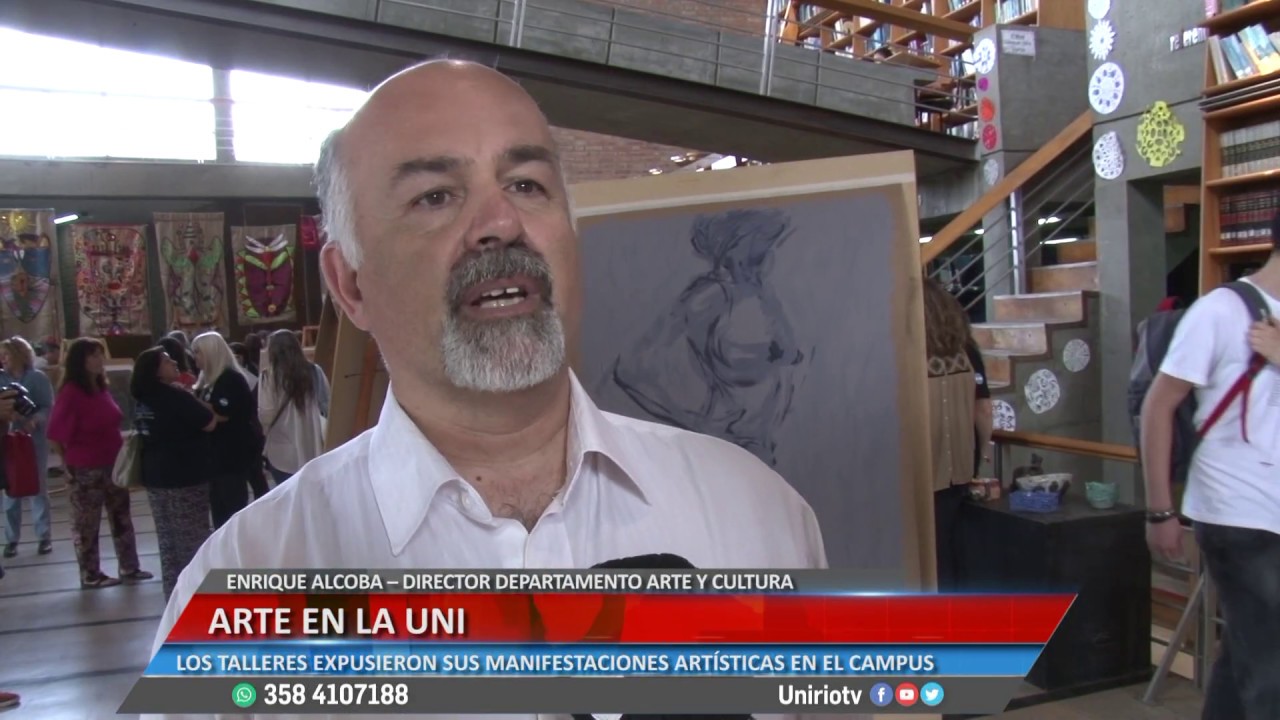 ARTE EN LA UNI - ENRIQUE ALCOBA - YouTube