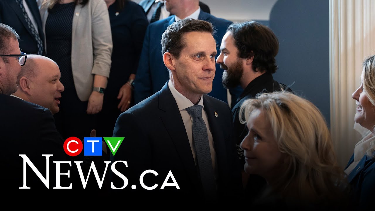Rob Lantz sworn in as P.E.I.’s 34th premier after Dennis King resigns - YouTube