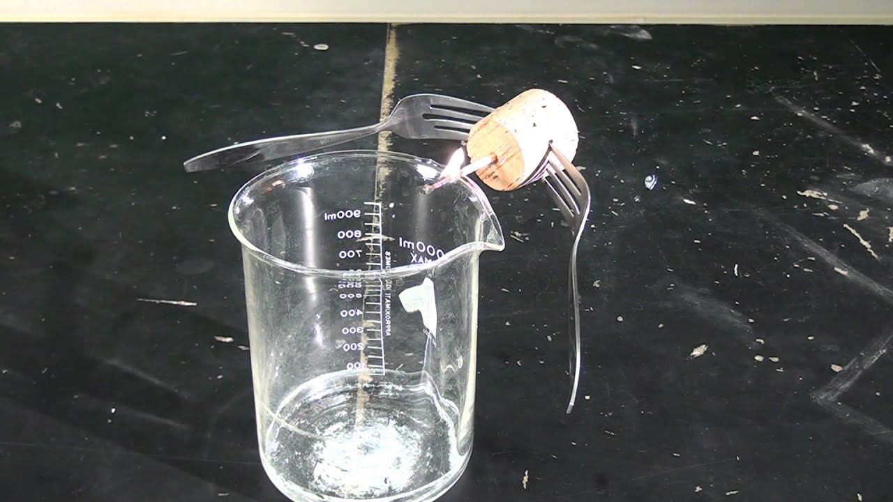 Center of Gravity Demo (with Forks) - YouTube