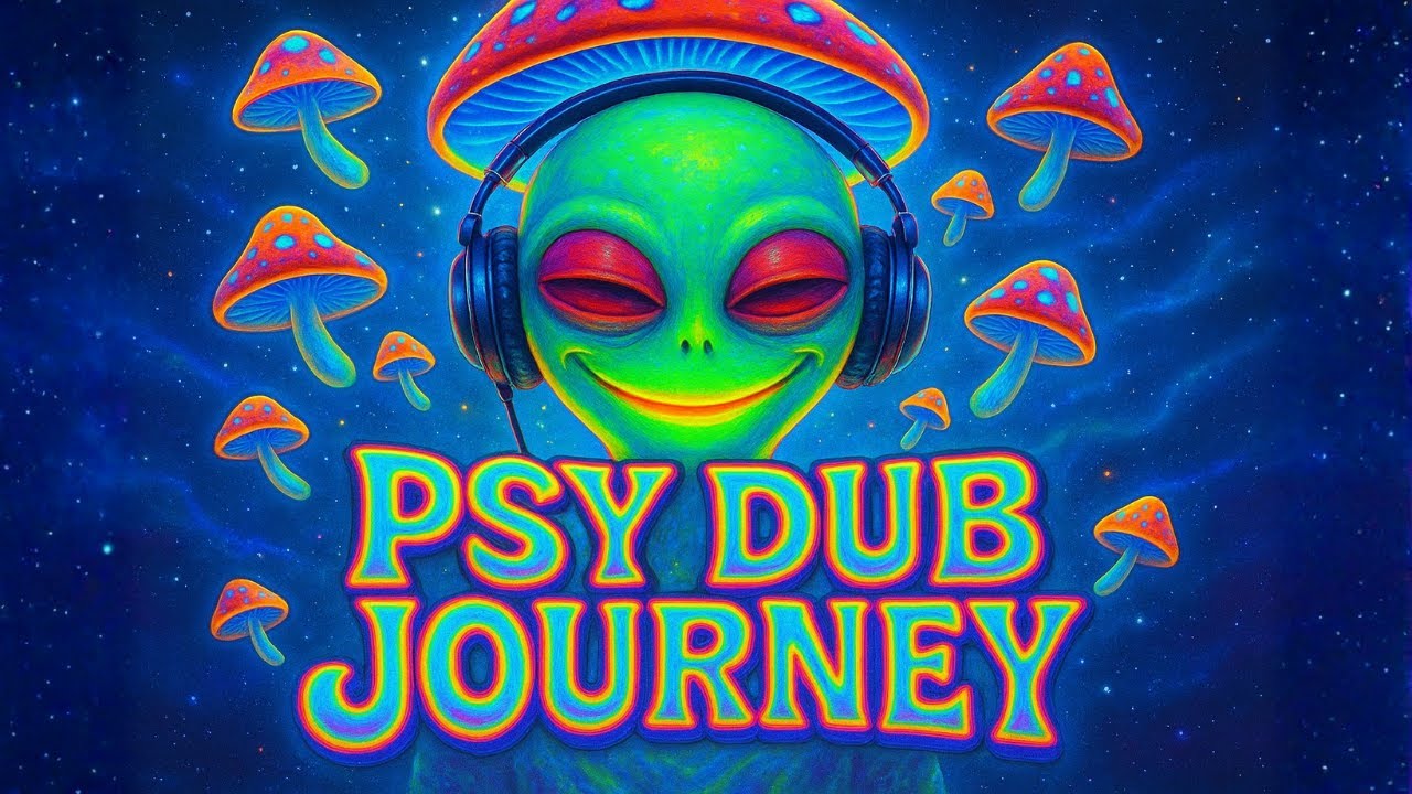Trippy Study Session 🌀 | PsyDub Reggae Mix with Cosmic Chillout Vibes ...
