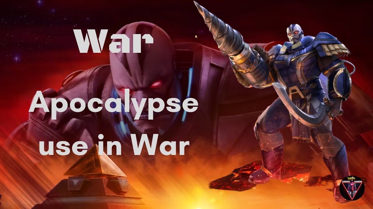 Apocalypse use in War (Marvel Strike Force) - YouTube