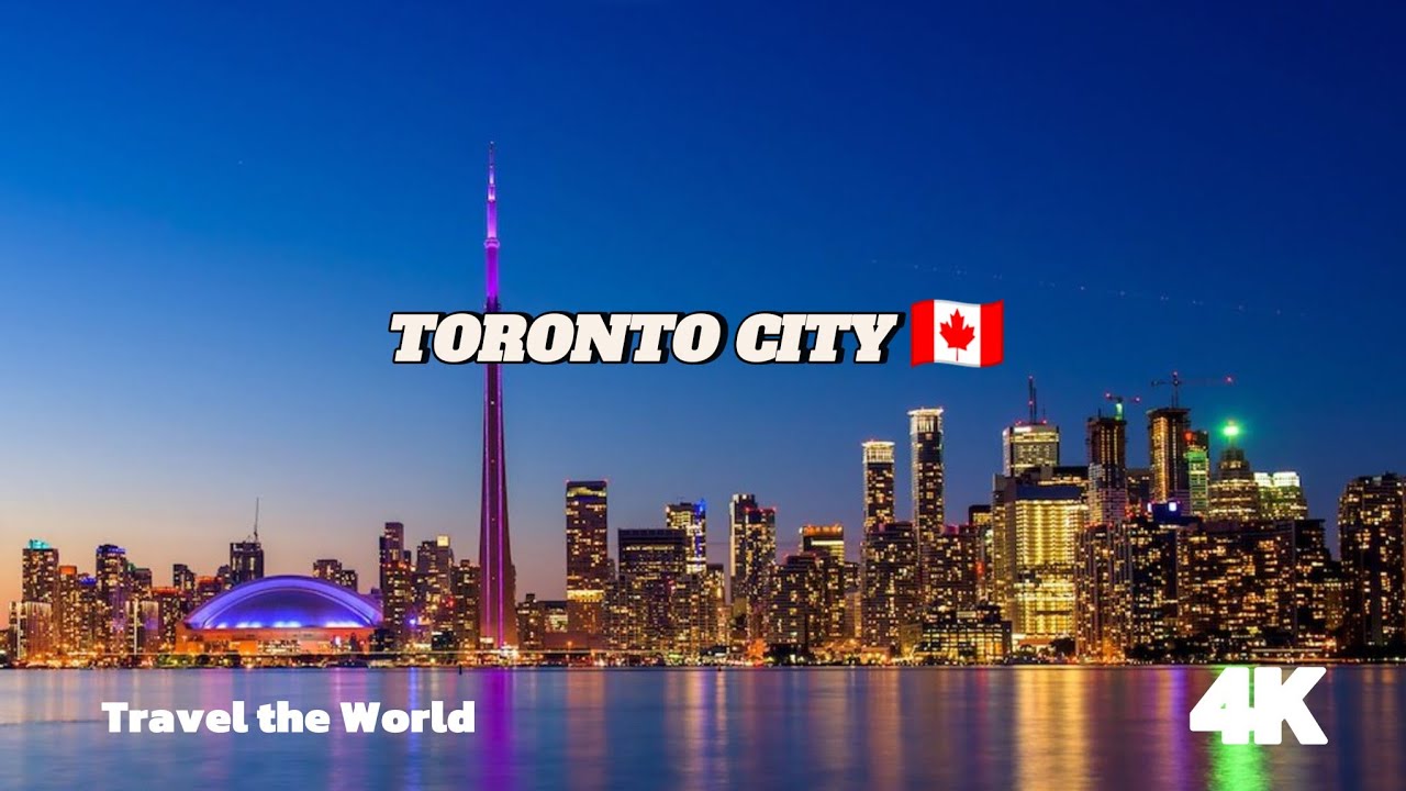 Toronto City in 4K – Skyline & Waterfront from Above - YouTube