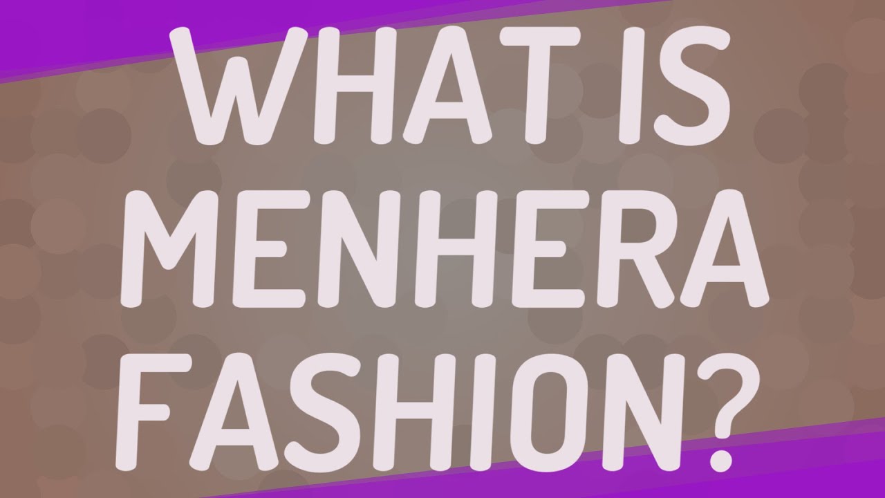 What is Menhera fashion? - YouTube