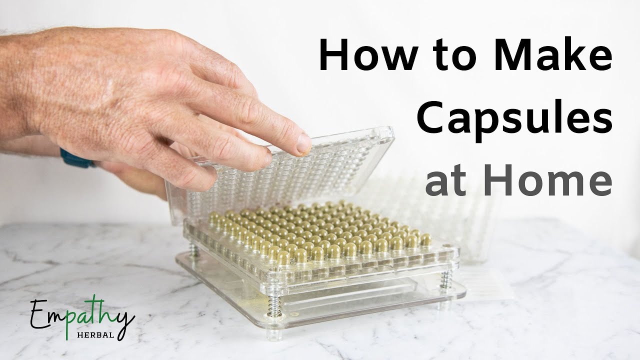 DIY Capsule Machine How to Use - Make your own Capsules in Minutes ...
