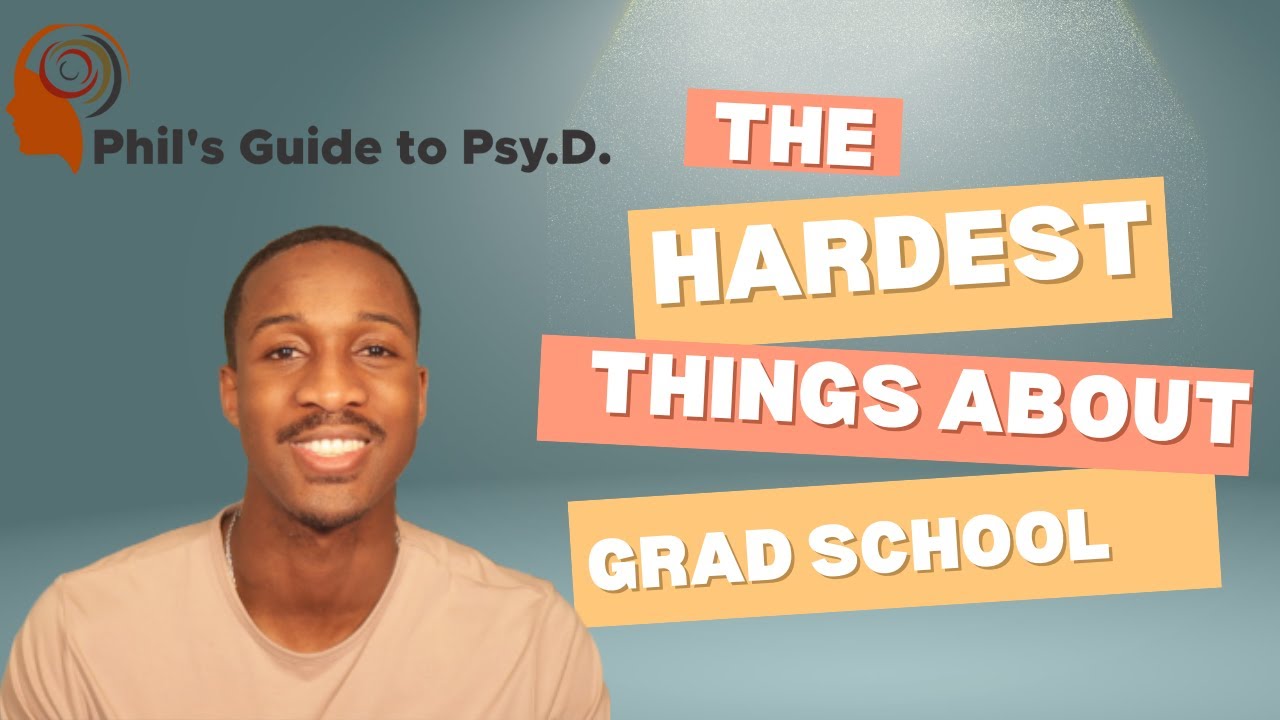The Biggest Grad School Obstacles No One Talks About - YouTube