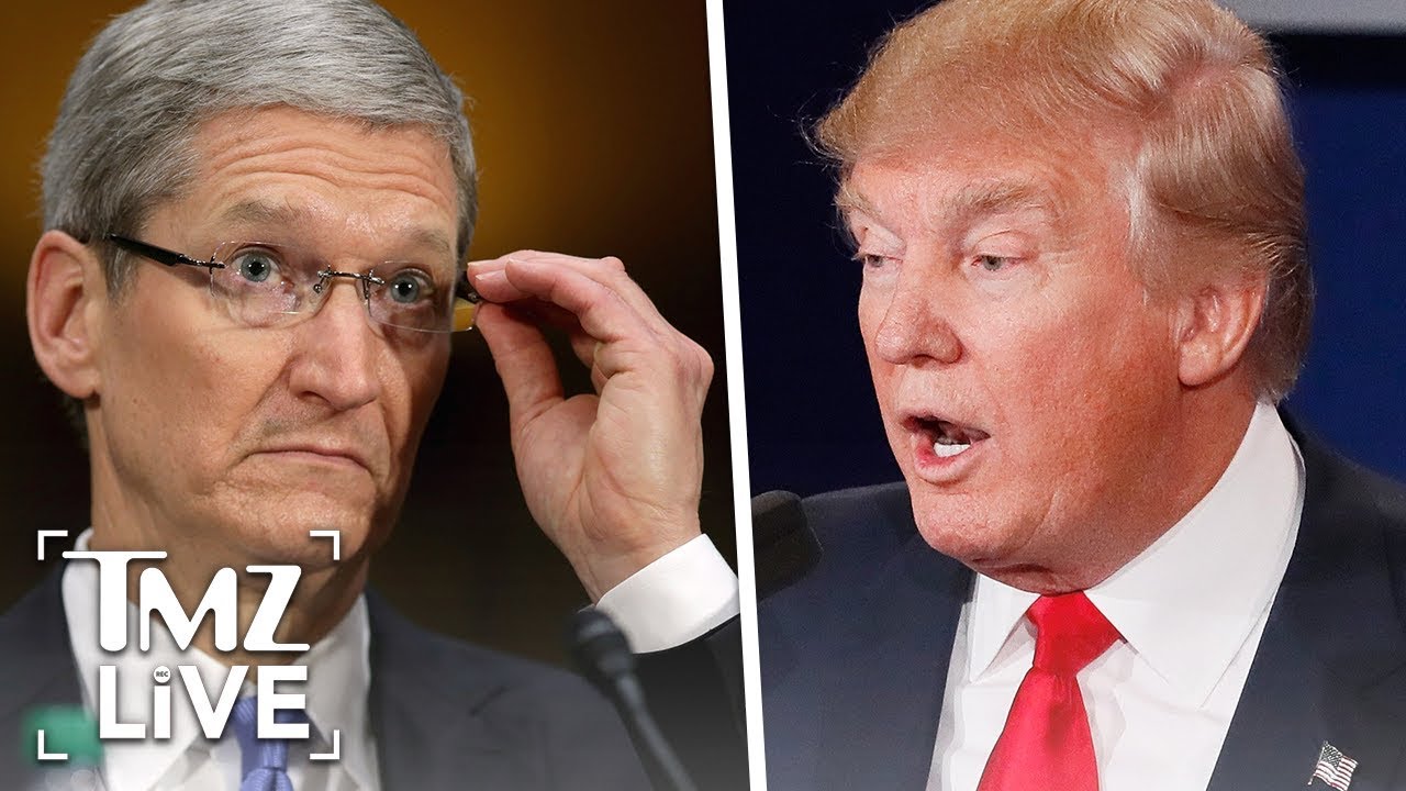 Apple CEO Changes Name After Trump Flub | TMZ Live - YouTube