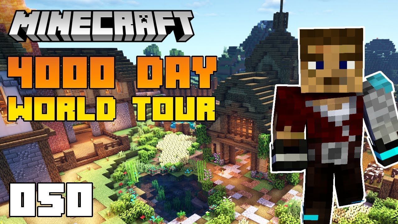 World Tour! - Endavar Plays Minecraft #50 - YouTube