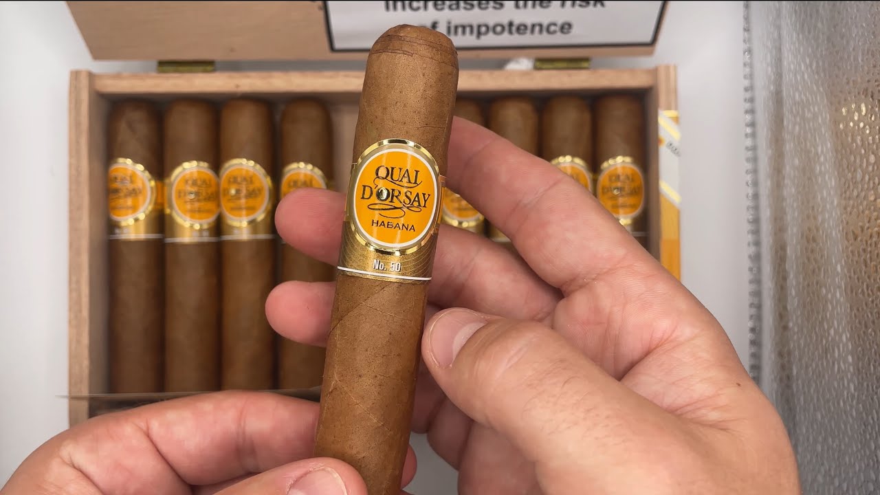 Quai Dorsay No. 50 - Cuban Cigar Unboxing - YouTube