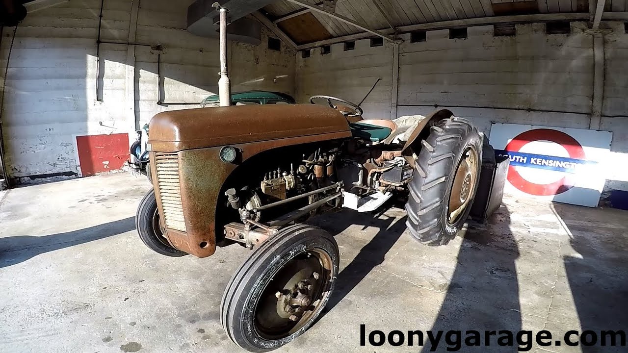 Ferguson T20 Diesel Tractor - YouTube