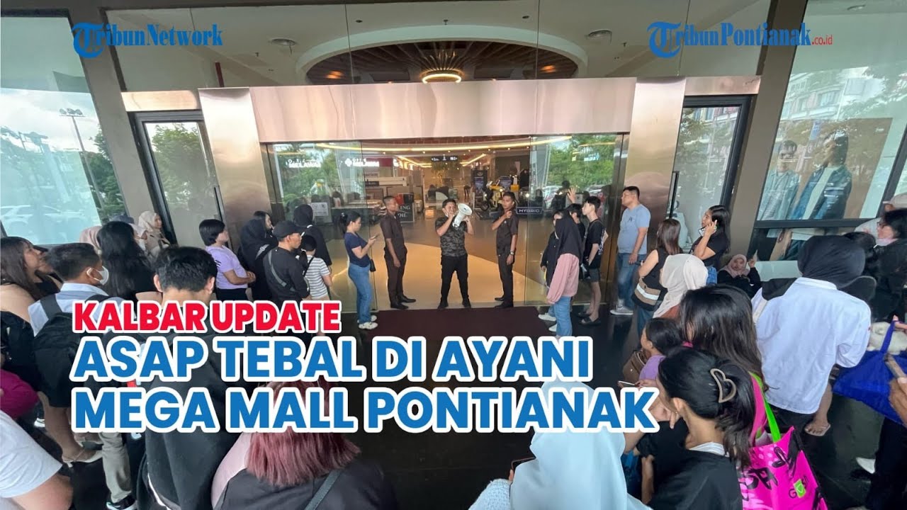 Pengerjaan Las Picu Asap Tebal di Ayani Mega Mall Pontianak - YouTube