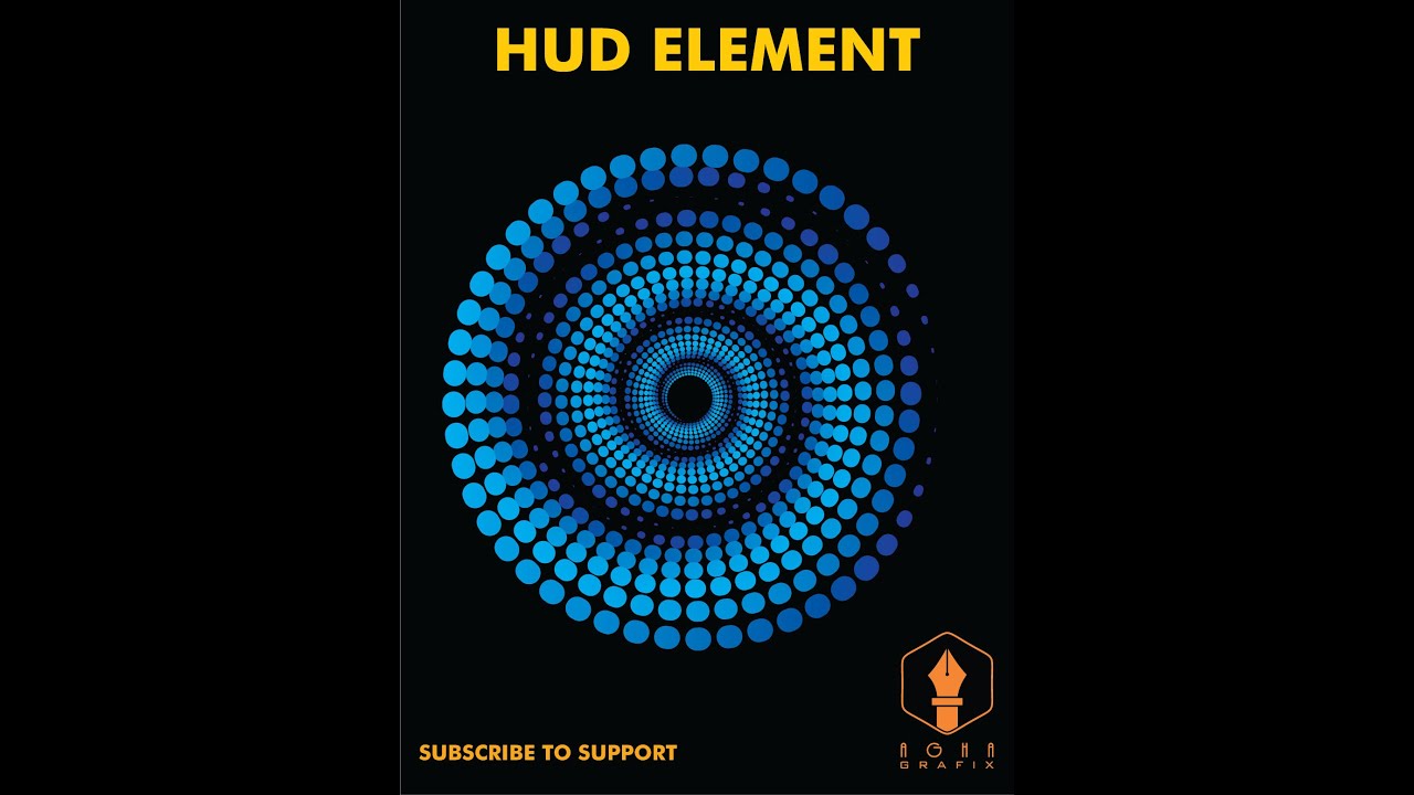 HUD ELEMENT | illustrator - YouTube