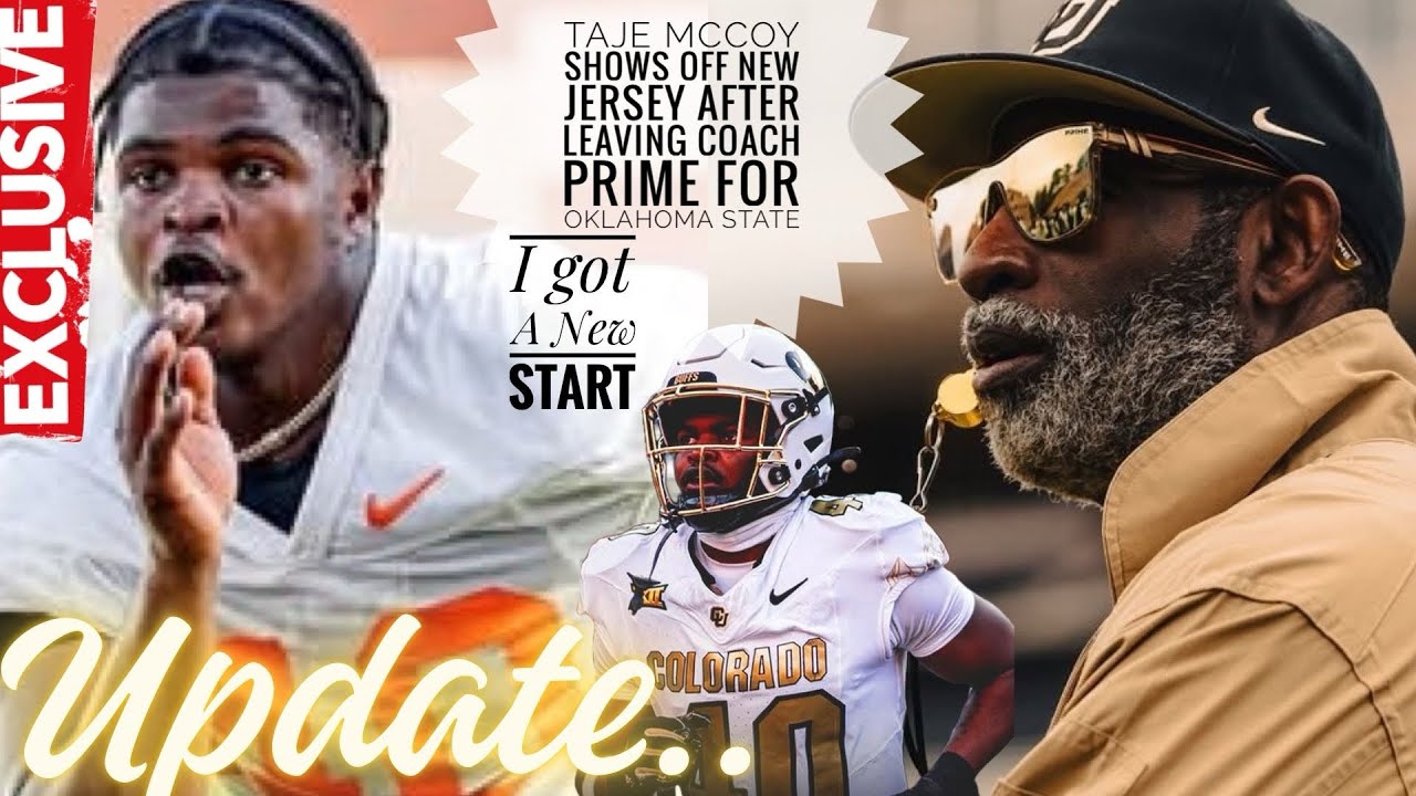 Taje McCoy SHOWS OFF New Jersey After LEAVING Coach Prime For Oklahoma ...