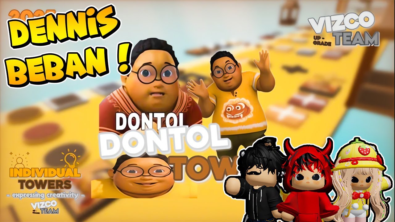 TRIO BAGONG vs DONTOL TOWER 😤🔥 | Game Paling SUSAH! - YouTube