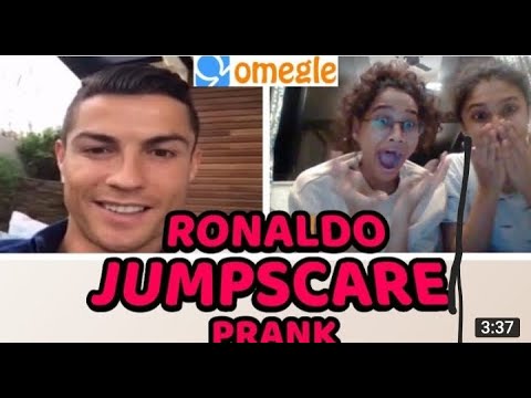 CRISTIANO RONALDO OMEGLE CELEBRITY JUMPSCARE PRANK - YouTube