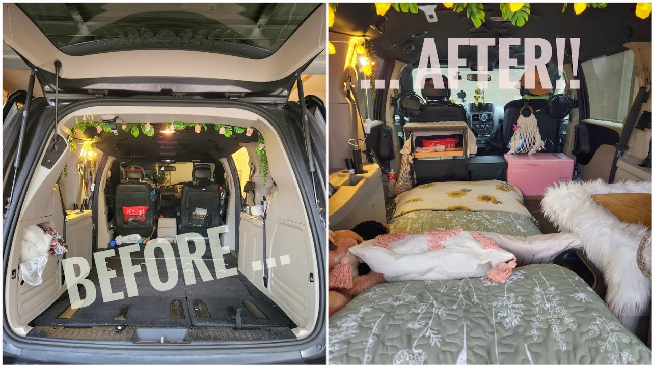 Converting Dodge Grand Caravan into simple, cozy no build minivan ...