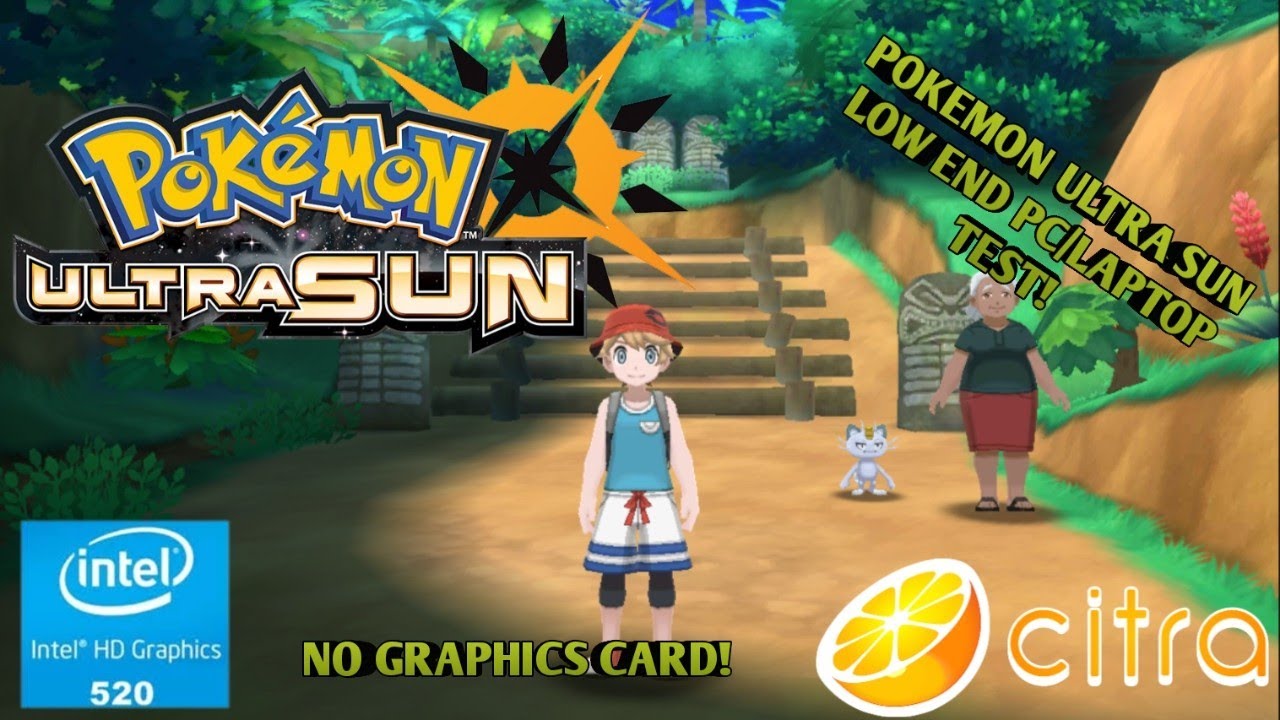 INTEL i5 6200u | Intel hd520 POKEMON ULTRA SUN 3DS CITRA TEST 3X ...