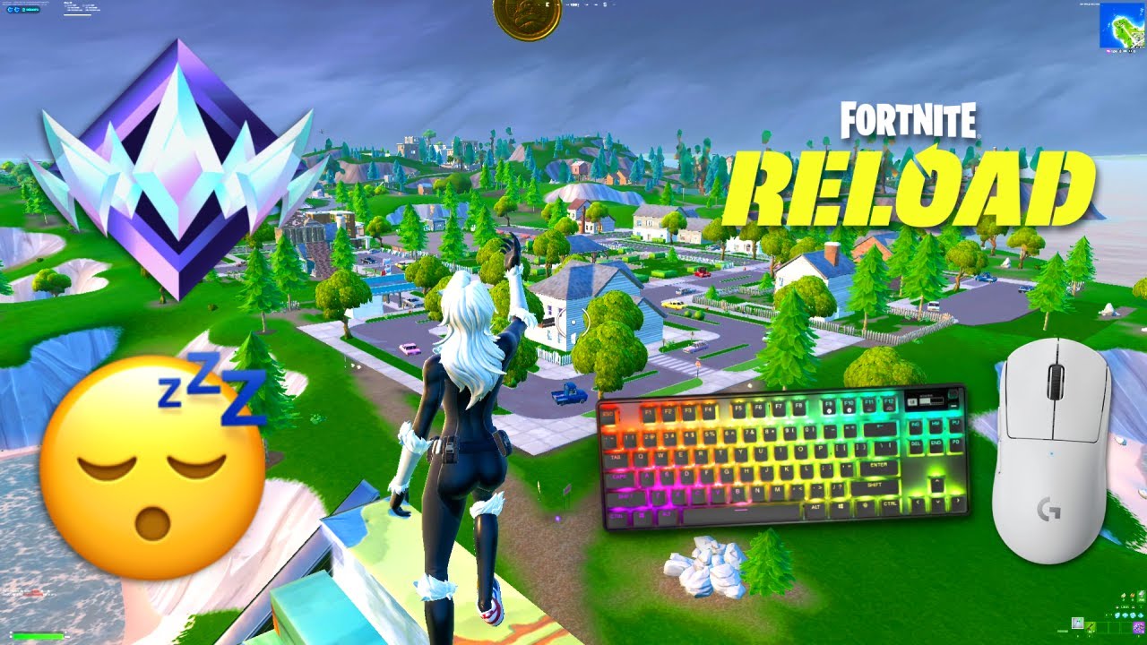 Fortnite OG Solo Ranked Reload Gameplay 👑 Apex Pro TKL ASMR 😴 Best New ...