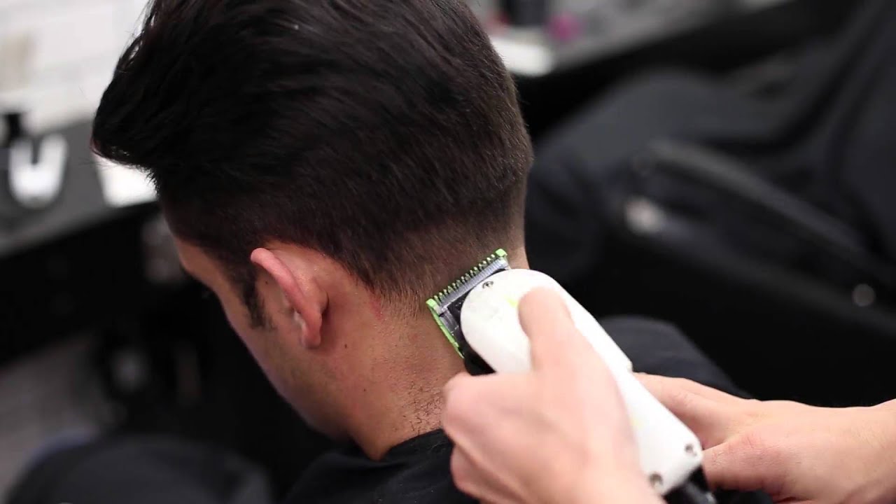 Barbering Techniques || THE NATURAL NECK TAPER - YouTube