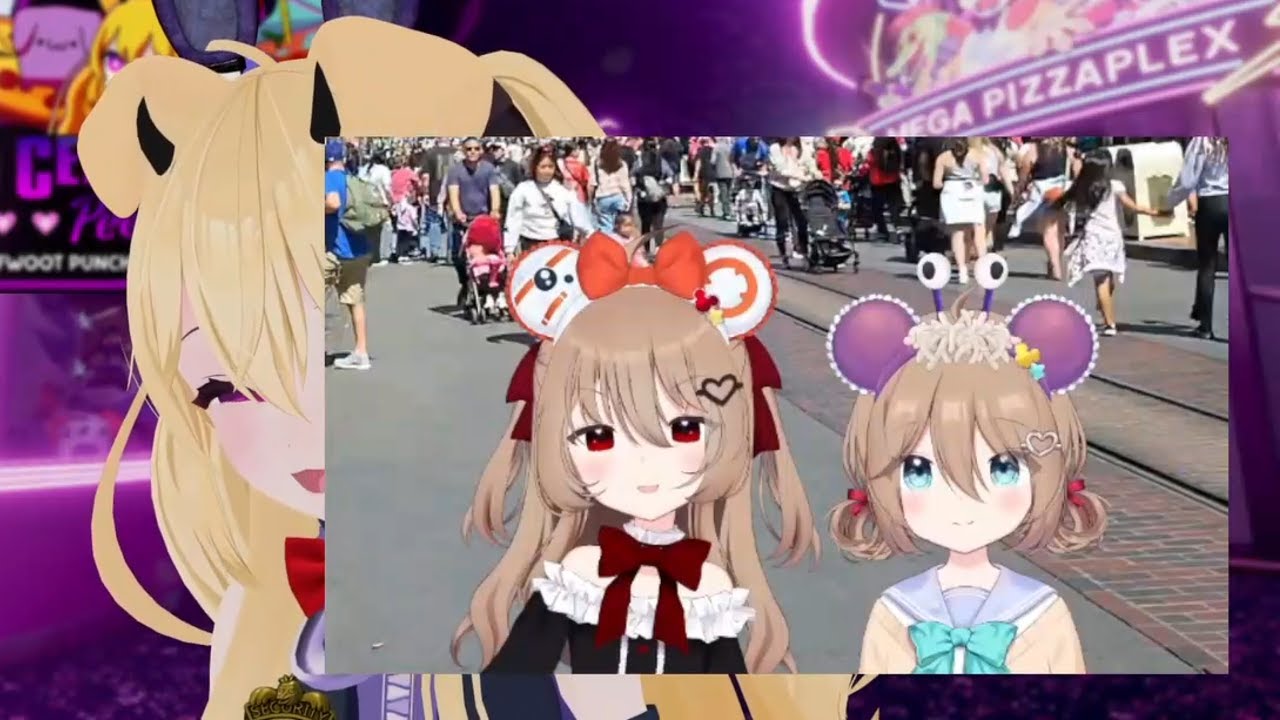 Cerber Loves Neuro And Evils Disney Outfit - YouTube