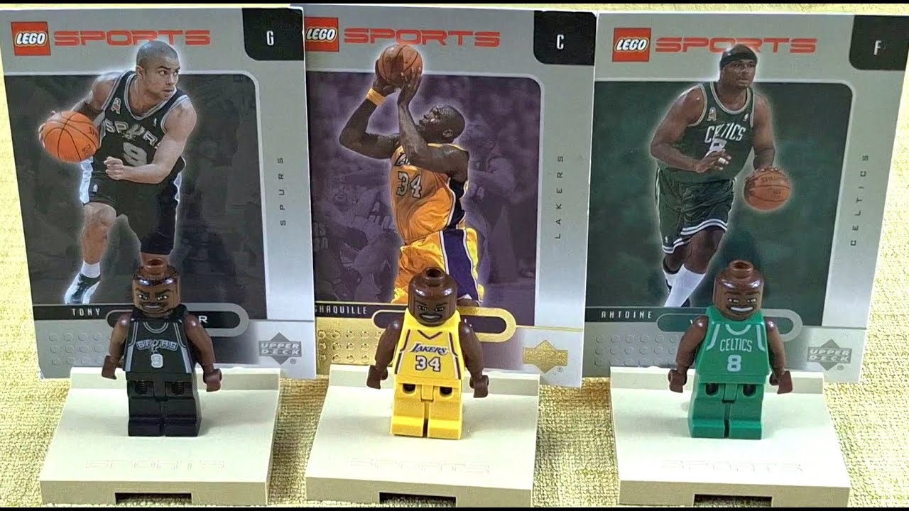 LEGO 3561 NBA Legends: Shaq, Parker & Walker in Action! 🏀 - YouTube