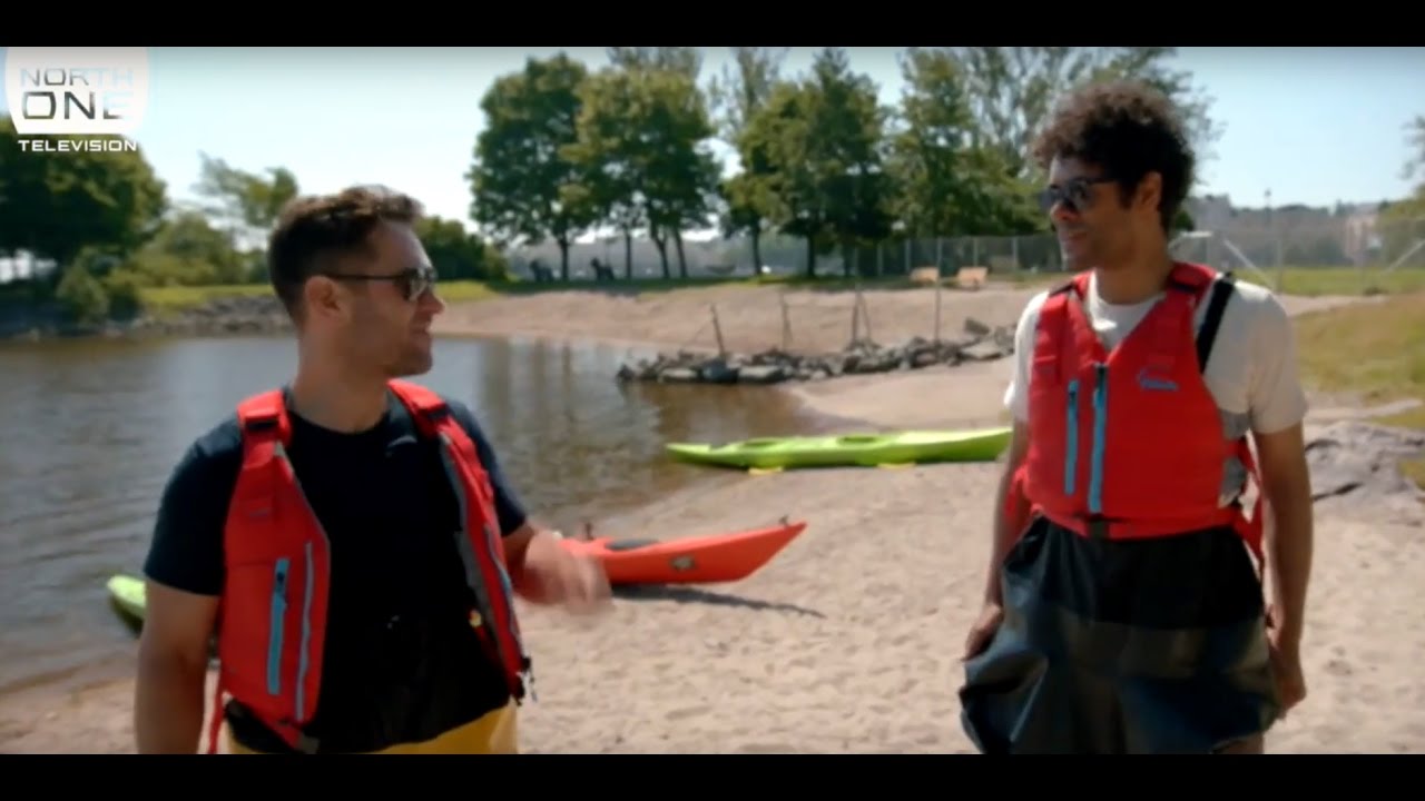 Richard Ayaode & Paul Rudd go kayaking - Travel Man S03E02 - YouTube