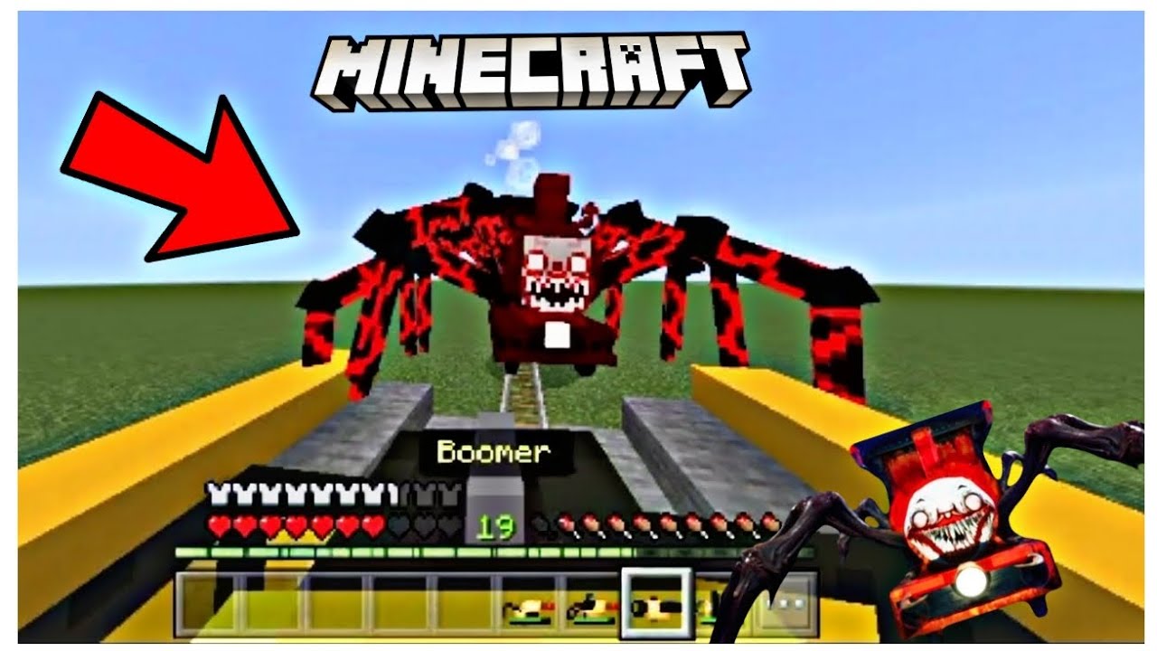 Choo Choo Charles In Minecraft! (Minecraft) - YouTube
