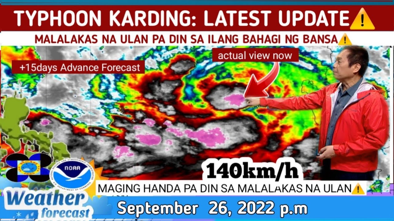TYPHOON KARDING: NAKAKAAPEKTO PA DIN SA ILANG LUGAR⚠️ |WEATHER UPDATE ...