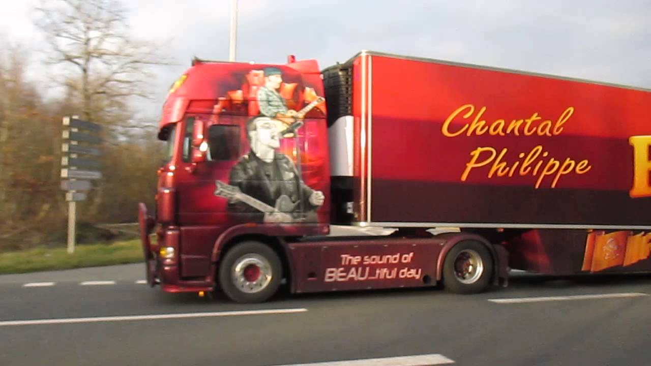 DAF XF 105.510 U2 | TRANSPORT BEAU | - YouTube