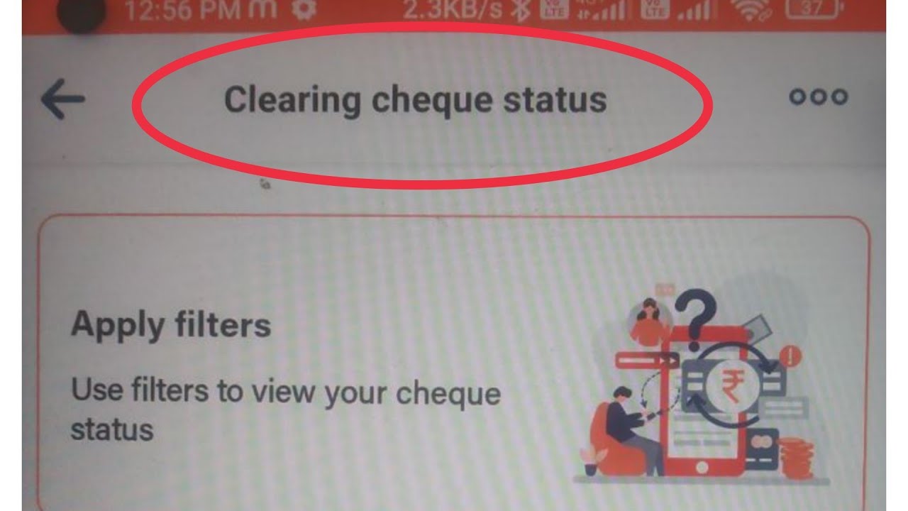 How To Check Clearing cheque Status in Bob World Mobile app Bank of ...