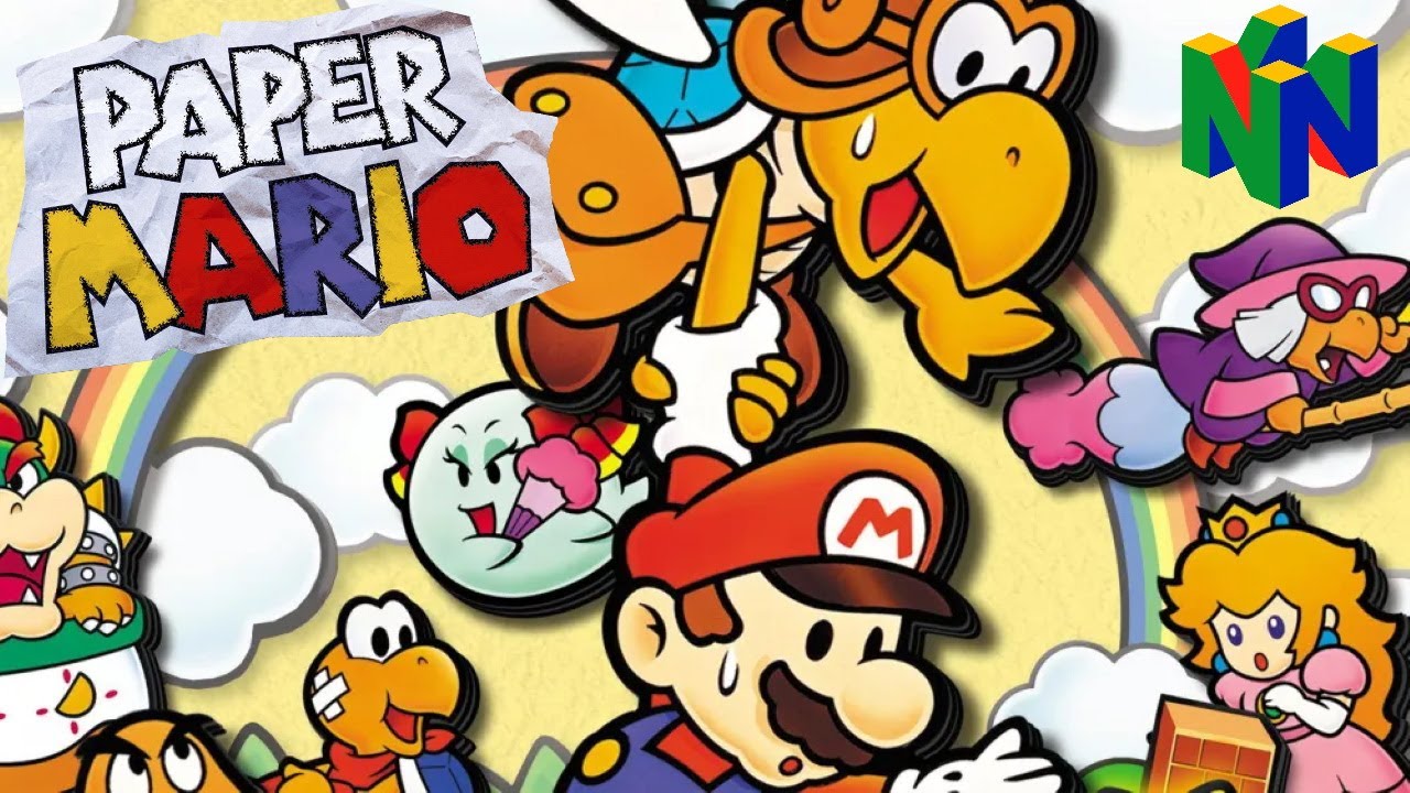 Paper Mario N64 (Ch. 1) - Relaxed Jay Stream - YouTube