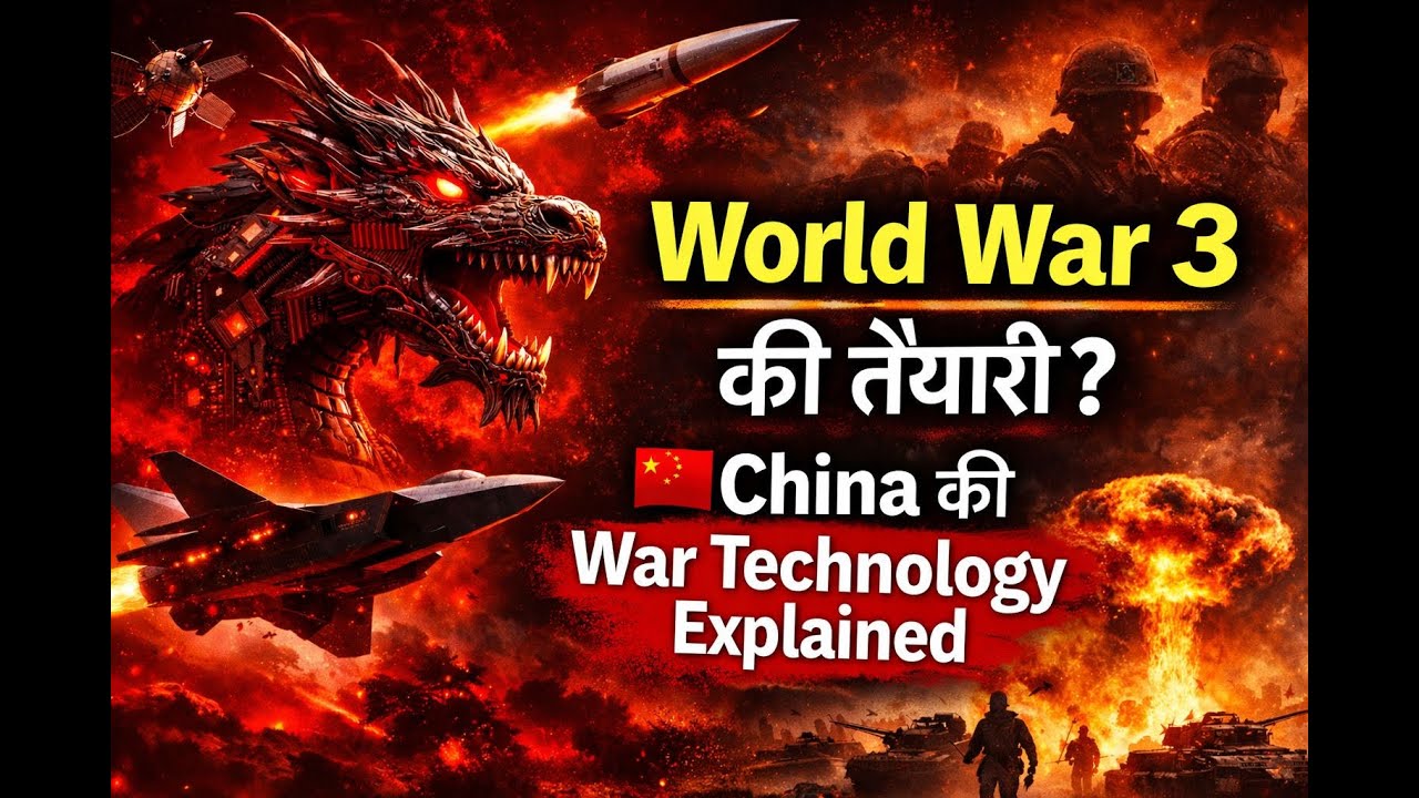 World War 3 की तैयारी?🇨🇳 China की War Technology Explained - YouTube