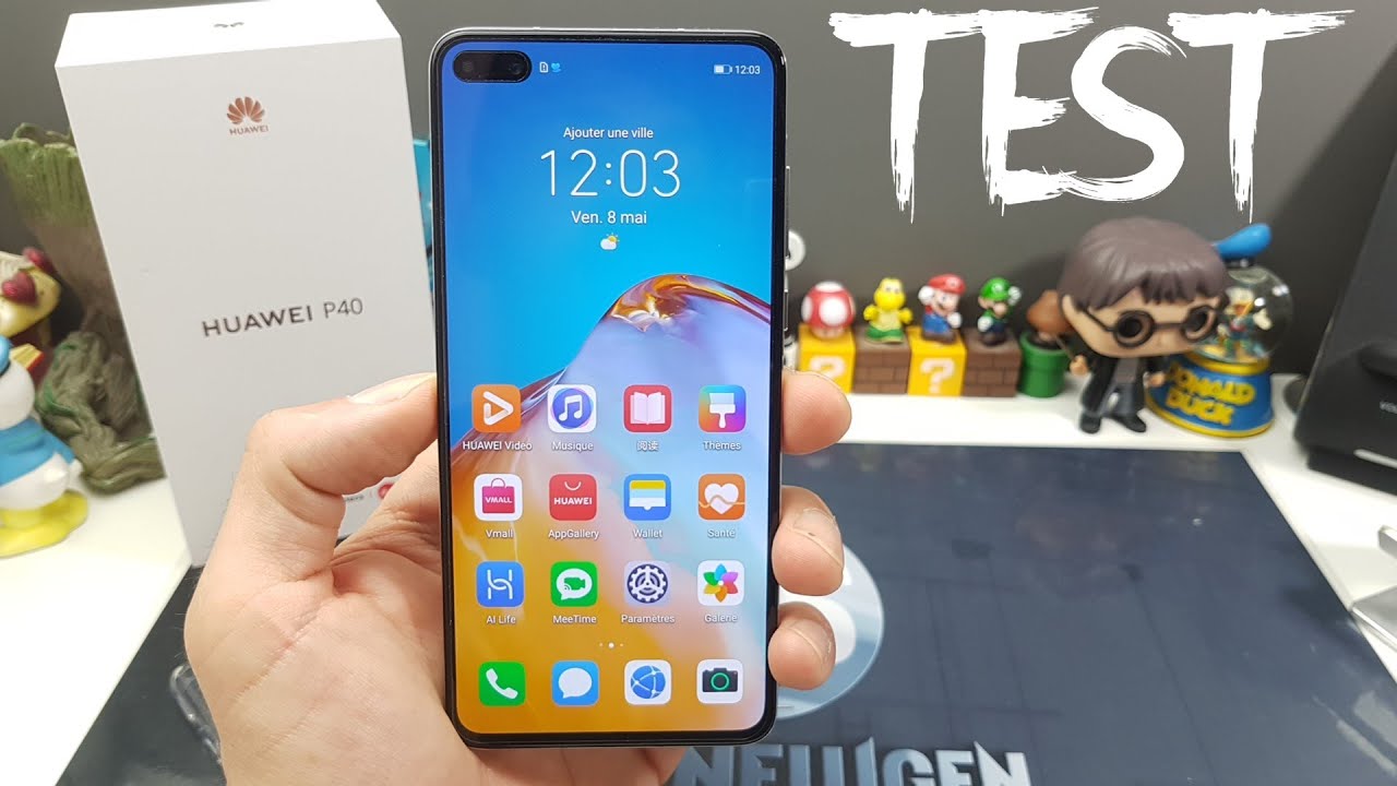 Huawei P40 le TEST petit format et play store - YouTube
