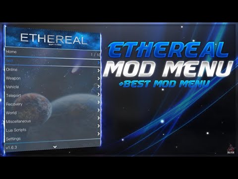 Ethereal GTA V mod Menu Showcase! | Great protections | Money recovery ...