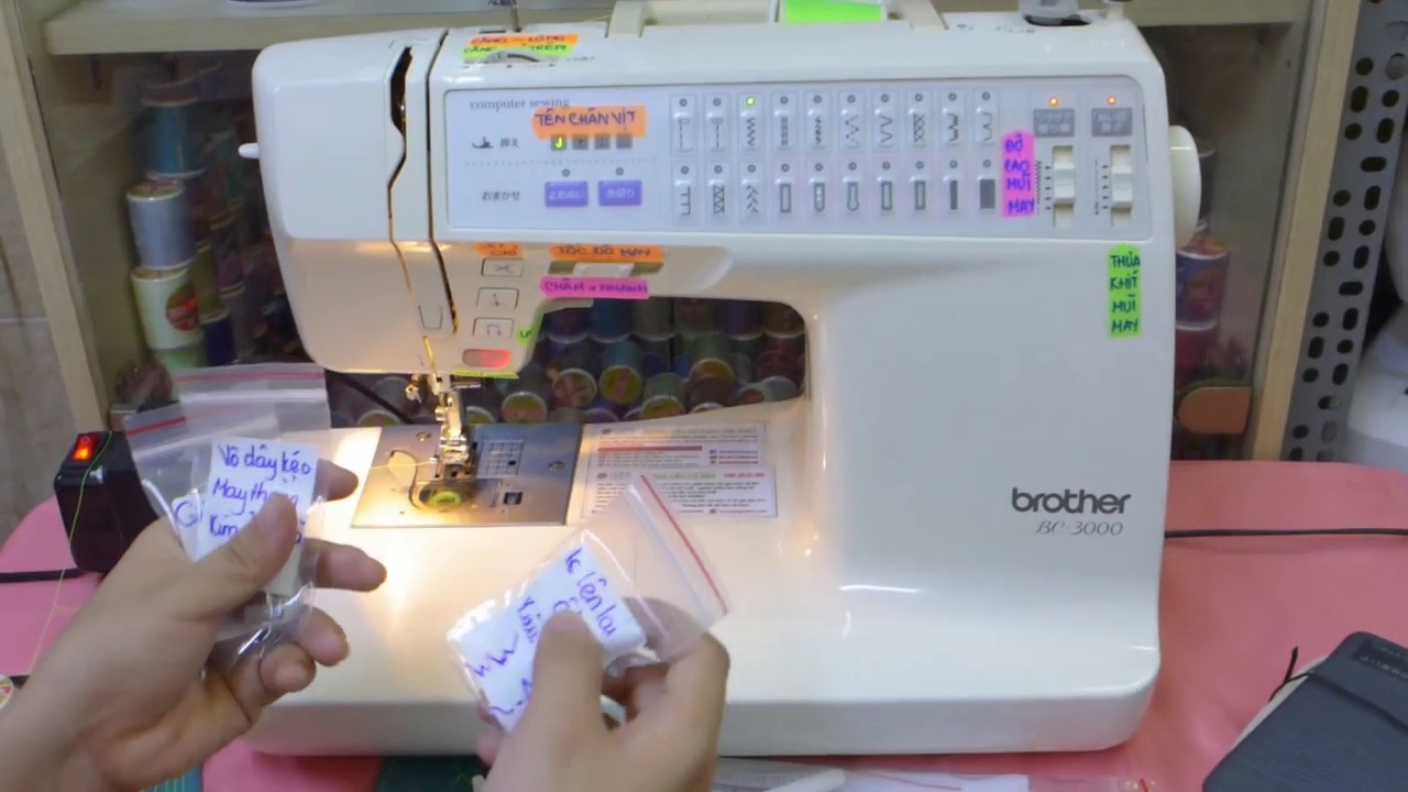 Hướng dẫn máy may BROTHER BC 3000/ BROTHER PC 3000/ M 3100 (090 30 22 ...