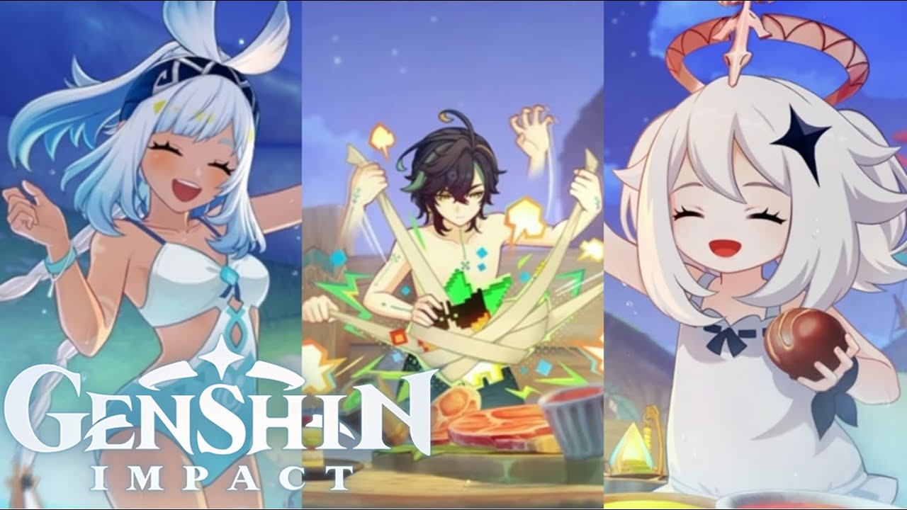 Shirtless Kinich and Swimsuit Mualani?! || Genshin Impact 5.5 Event ...
