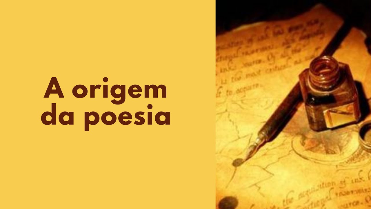 Sobre a origem da poesia | James Morais - YouTube