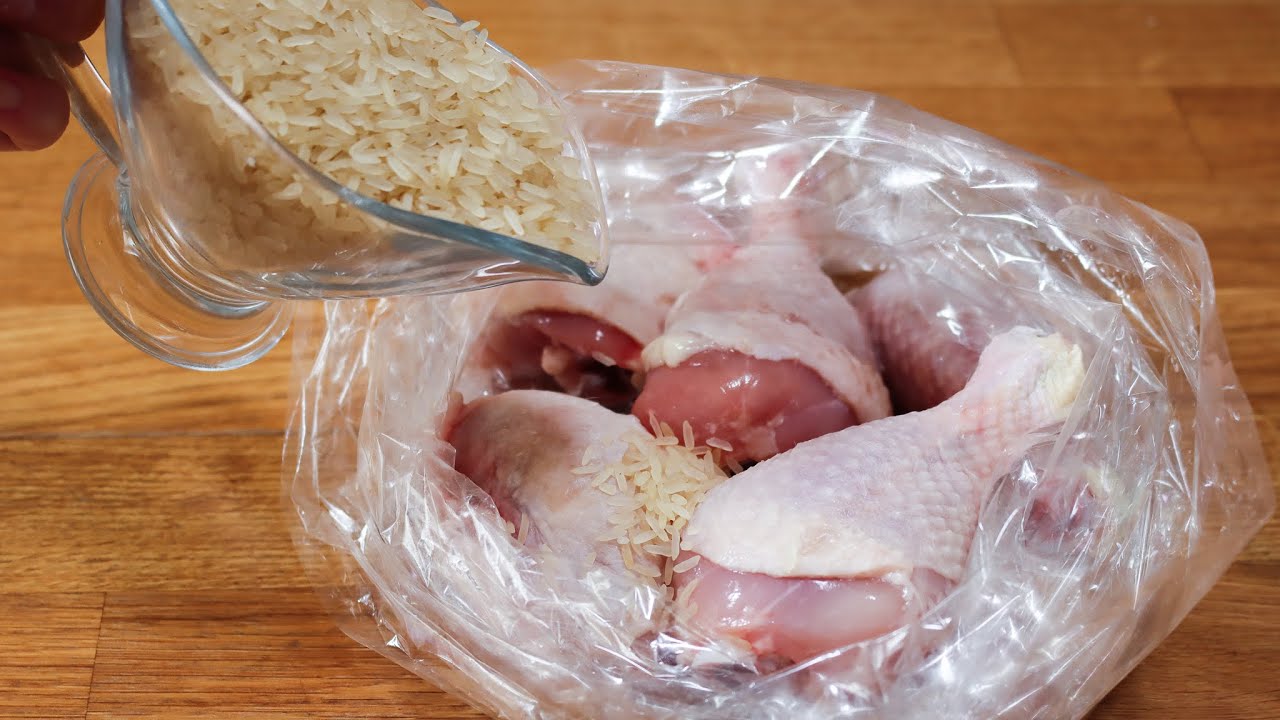 Creamy Chicken and Rice 1 Pot (Bag) | Preparation: 5 Minutes - YouTube