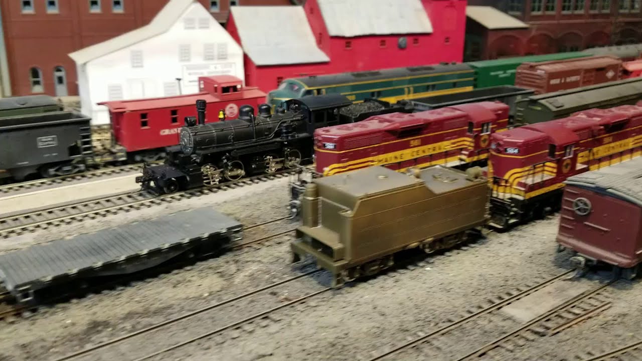 2 4 4 2 Number 34 Pulls a Short Train on the Granite Line - YouTube