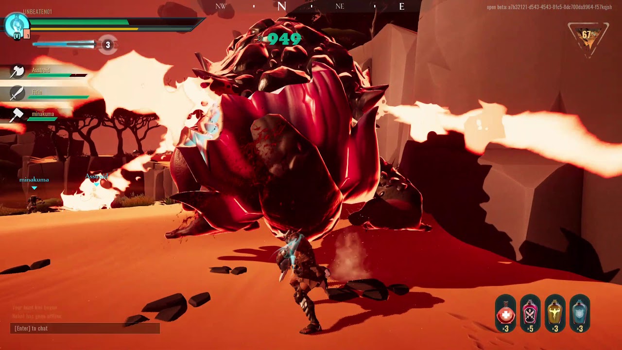 Firebrand Heroic in HD Dauntless - YouTube