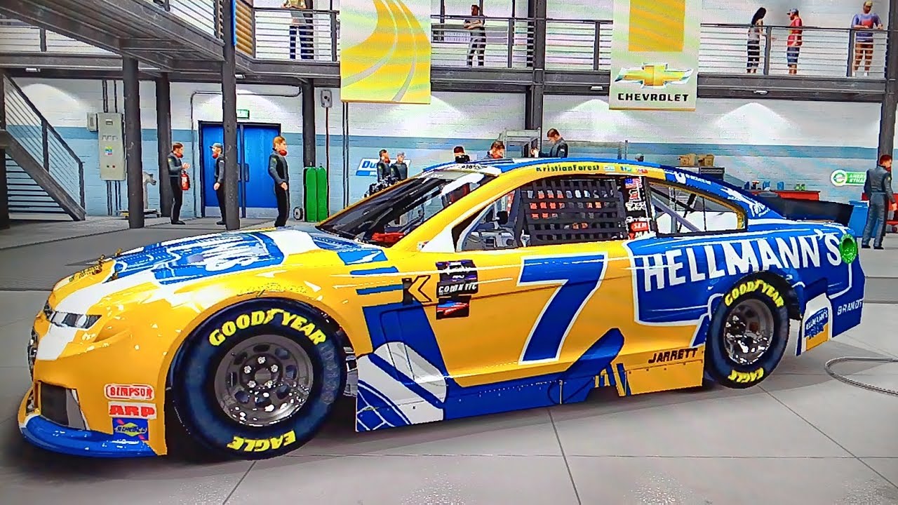 NASCAR 15 Paint Scheme Project: My Justin Allgaier Hellman's Project ...