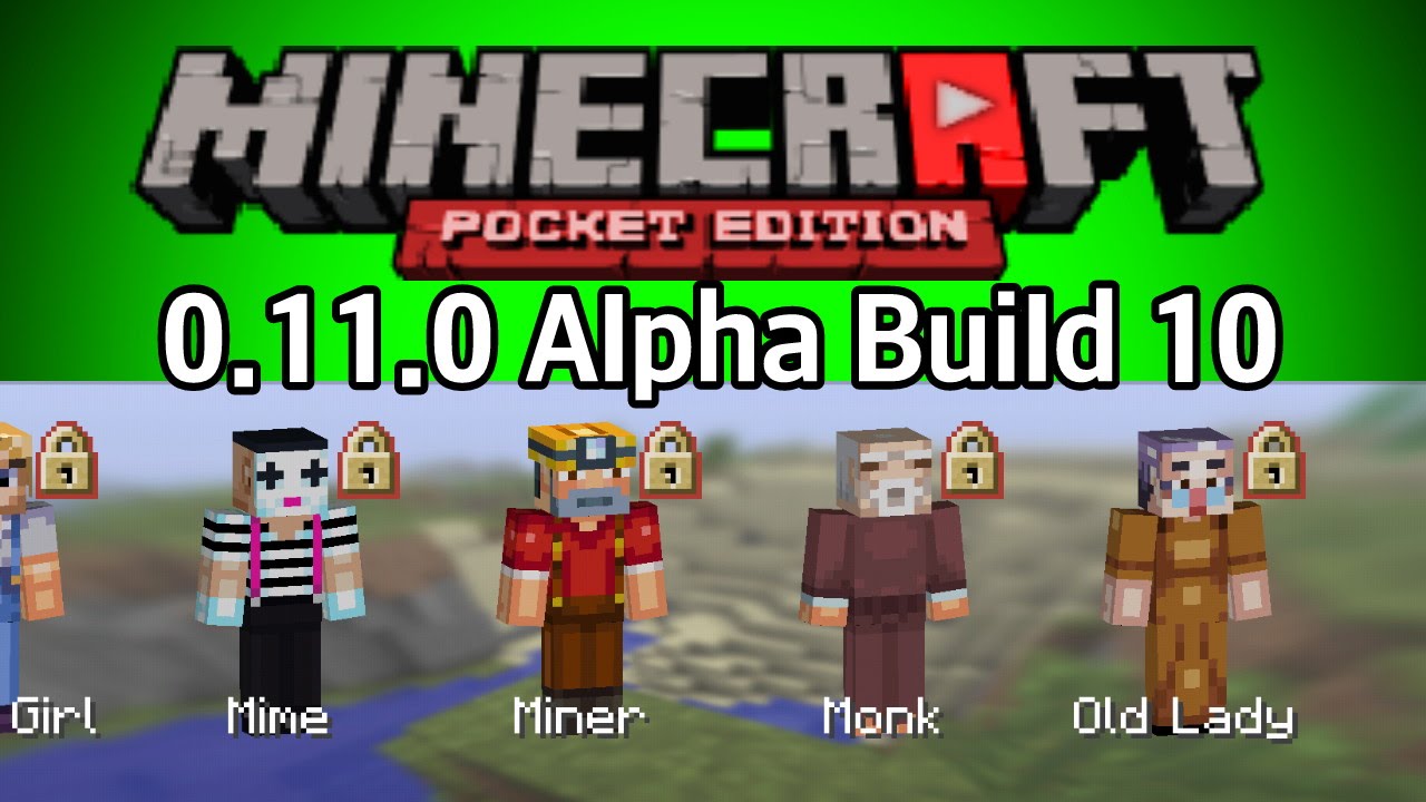Minecraft Pocket Edition Alpha Build 10 - TPV İle Hunger Games'e Veda ...